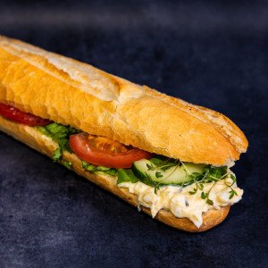 Stokbroodje eiersalade