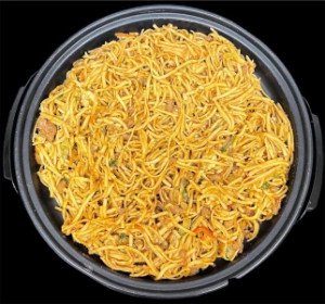 Hapjes pan Bami met kip